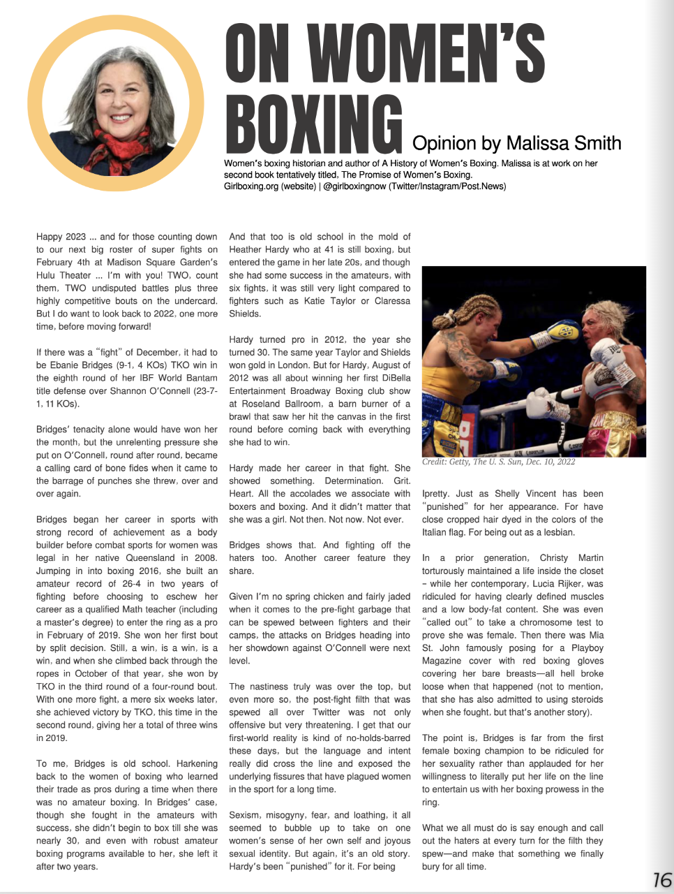 Media 2023 – Malissa Smith